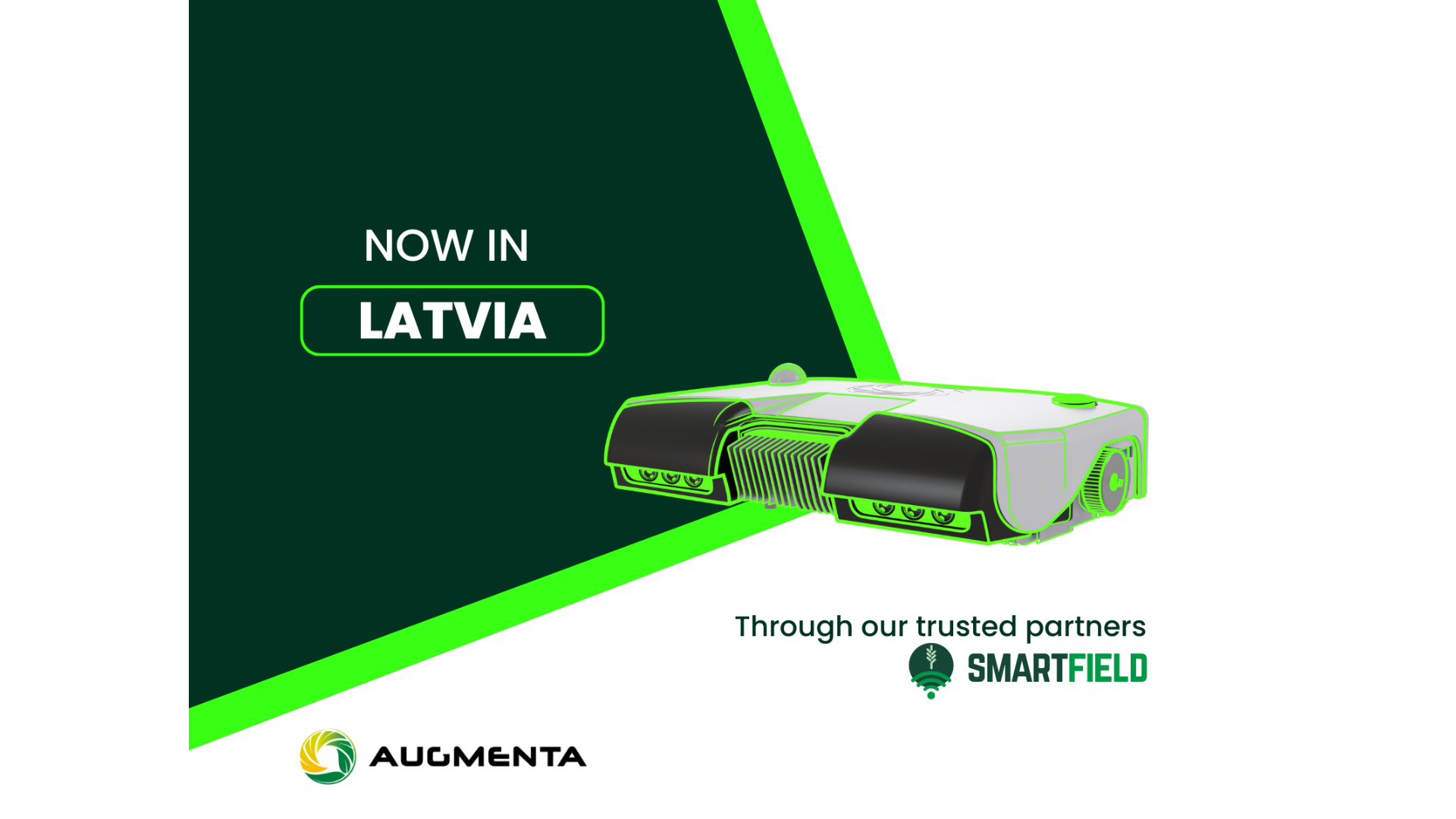 Smartfield brings Augmenta field analyzer to Latvian farmers - Augmenta